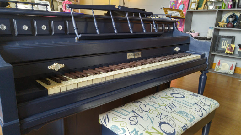 Custom Painted Pianos - The Piano Gal Shop | Piano Tuning, Music Store ...
