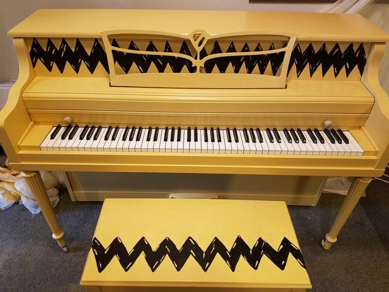 Custom Painted Pianos - The Piano Gal Shop | Piano Tuning, Music Store ...